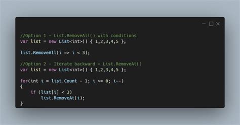 C Remove Items From A List While Iterating Makolyte