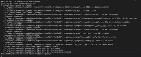 Modulenotfounderror No Module Named Kerberosrevproxy · Issue 158 · Jazzbanddjango Revproxy