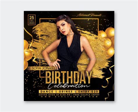 10 Best Birthday Flyer Templates Psd • Psd Design