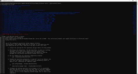 Build Failed With Error Failed To Solve Failed To Read Dockerfile