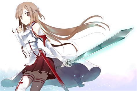 Asuna Yuuki Hd Wallpaper From Sword Art Online