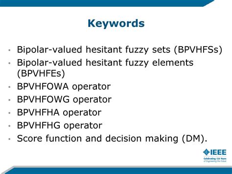 some aggregation operators for bipolar valued hesitant fuzzy information tahir mahmood