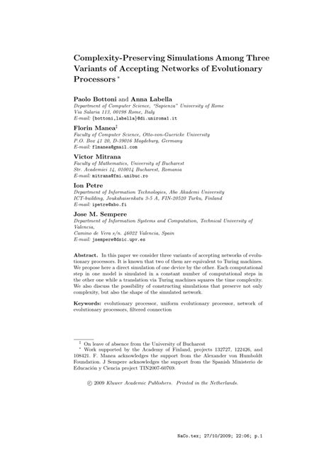 pdf complexity preserving simulations among three variants of accepting networks of