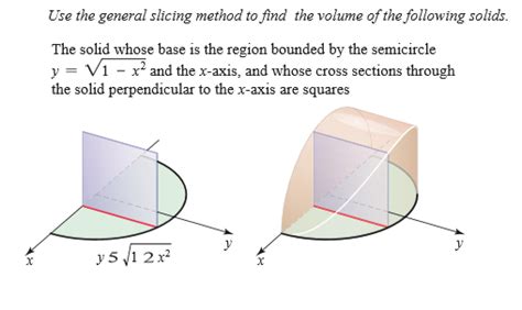 answered use the general slicing method to find… bartleby