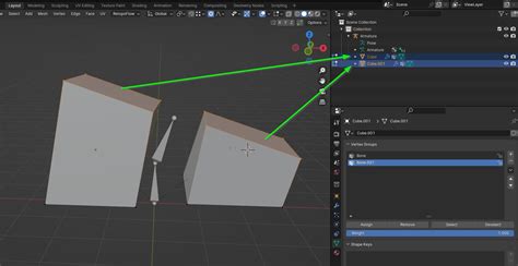Rigging Applying Vertex Weight To Several Objects At Once Blender