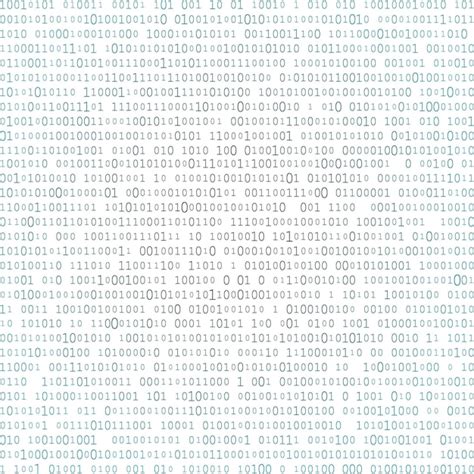 Premium Vector Matrix Background With Numbers On The Screen Binary
