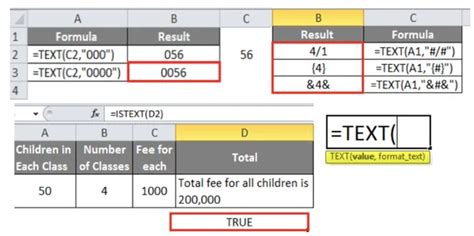 How To Use Excel Text Function Explained With Examples