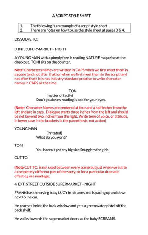 Easy Screenplay Script Writing Templates Guide Tips