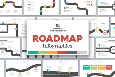 Roadmap Infographic PowerPoint Templates Por MightySlide En
