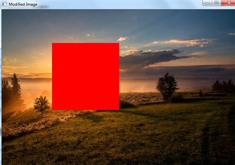 如何使用opencv python访问和修改图像中的像素值？ 极客教程