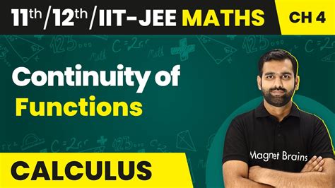 continuity of functions continuity and differentiability class 11 12 iit jee maths youtube