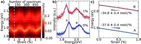 Strain Tunable Differential Reflectance In Monolayer MoS 2 A