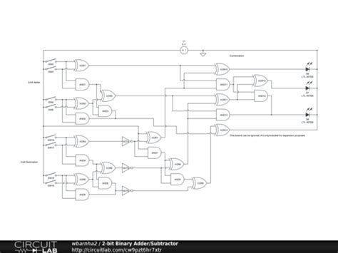 4 bit adder subtractor circuit diagram circuit diagram