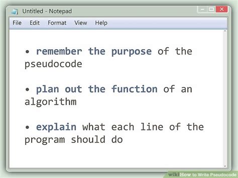 how to write pseudocode 15 steps with pictures wikihow