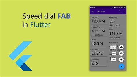 Speed Dial FAB In Flutter YouTube