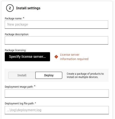 how to configure network license server in autodesk online deployment