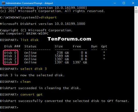 Convert Mbr Disk To Gpt Disk In Windows Tutorials