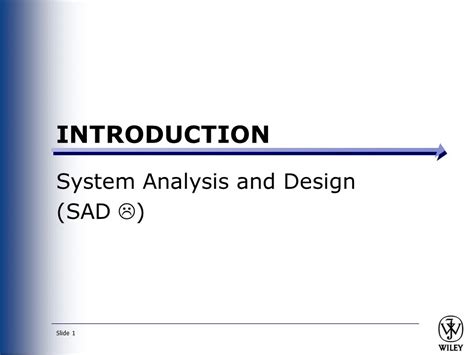 system analysis and design sad ppt download