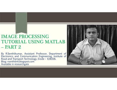 pdf image processing tutorial using matlab part 2