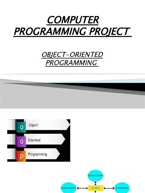 computer project pdf object computer science inheritance object oriented programming