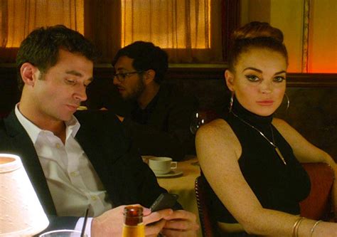 Lindsay Lohan Looks Spooked By James Deen In New Poster For Paul Schraders ‘the Canyons