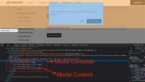 how to handle modal dialog box in selenium webdriver java lambdatest