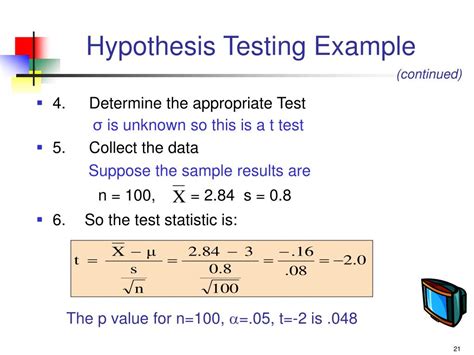 Ppt Week Fundamentals Of Hypothesis Testing One Sample Tests
