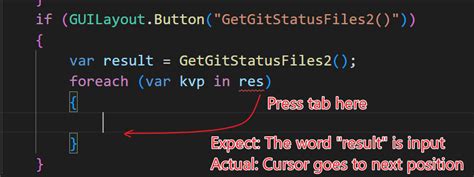 during intellisense autocomplete the tab doesn t work as expected · issue 5582 · dotnet vscode