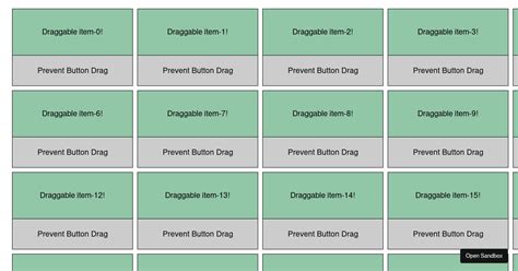 React Virtual Draggable Grid Example Forked Codesandbox