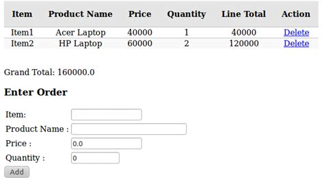 Adding Row Data Dynamically In Datatable In JSF
