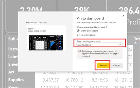 Power BI How To Add Reports To Dashboards GeeksforGeeks