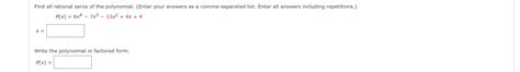 solved a polynomial function p and its graph are given p x