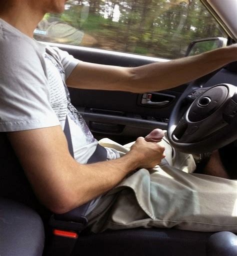 Men Naked While Driving