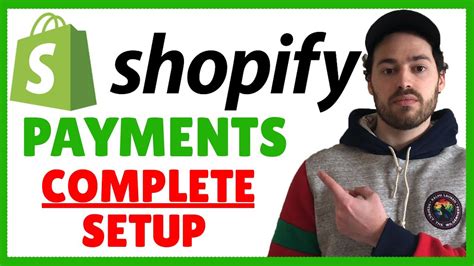 Shopify Payments Setup Complete Super Simple Tutorial All Methods