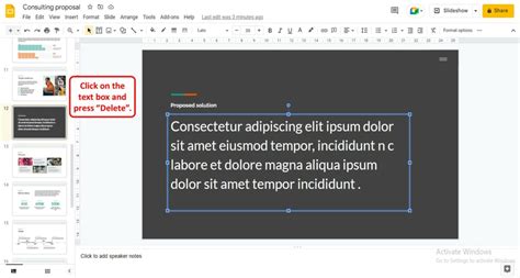 How To Delete Text Box In Google Slides Easiest Way Art Of