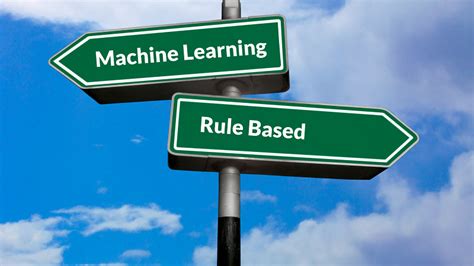 Rule Based Vs Machine Learning Systems
