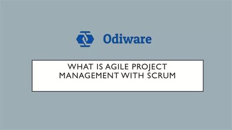 PPT What Is Agile Project Management With Scrum PowerPoint