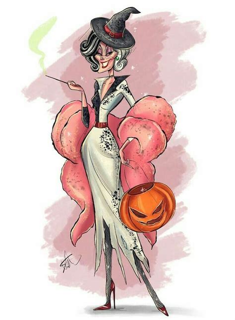 Pin By Disney Lovers On One Hundred And One Dalmatians Cruella Disney Villains Disney Art