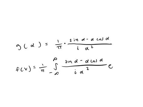solved find the exponential fourier transform of the given f x and write f x as a fourier