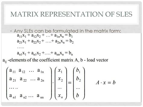system of linear equations lecture 4 5 online presentation