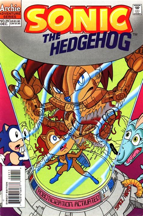 Archie Sonic The Hedgehog Issue 29 Mobius Encyclopaedia Fandom