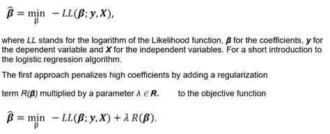 regularization for logistic regression l1 l2 gauss or laplace dataversity
