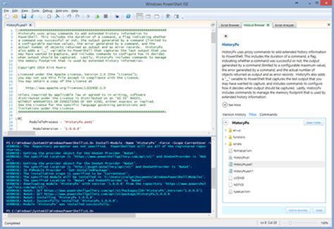 ise module browser a new way to manage your powershell modules powershell team