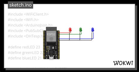 Sub MQTT Beebotte Wokwi ESP32 STM32 Arduino Simulator