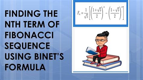 finding the nth term of fibonacci sequence using binet s formula by maestro gwapoh youtube
