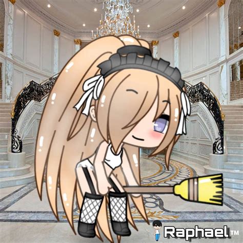 Maid In Gacha Life But In Bikini Mode By Raphaelzb On Deviantart