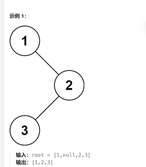 二叉树的前序遍历（leetcode