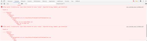[vue warn] invalid prop type check failed for prop “value“ expected string number got