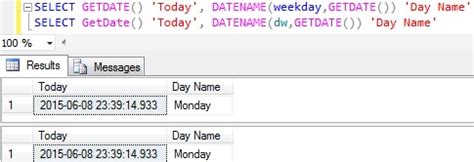 How To Get Day Or Weekday Name From Date In Sql Server SqlHints