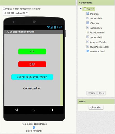 displaying connected bluetooth device need help mit app inventor help mit app inventor